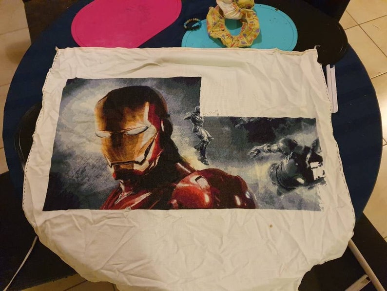 Iron Man Cross stitch pattern pdf format | Etsy