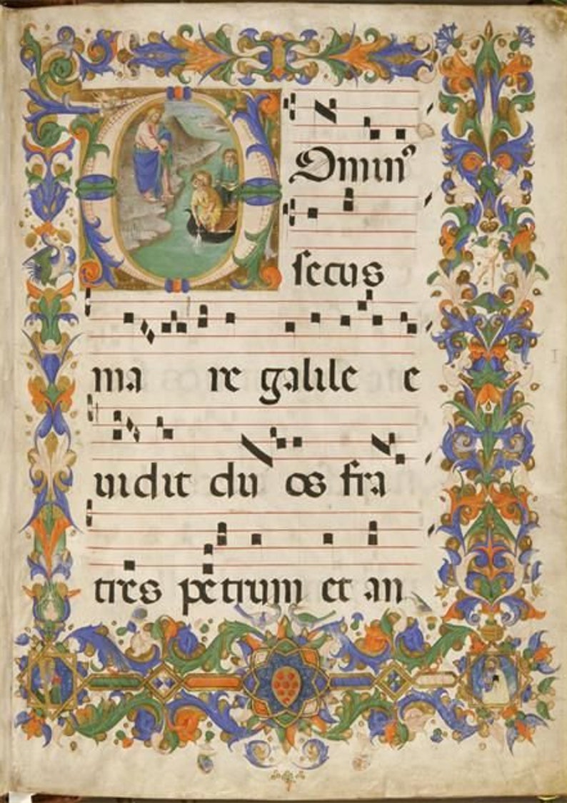 Musical Illuminated Manuscripts III Cross Stitch Pattern Pdf | Etsy