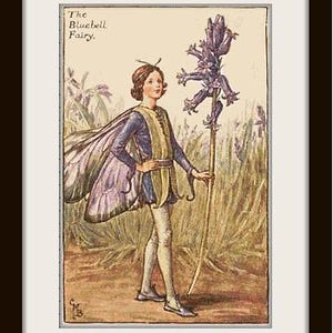 The Bluebell Fairy - Cross Stitch Pattern, Pdf Format, Delivered by ...