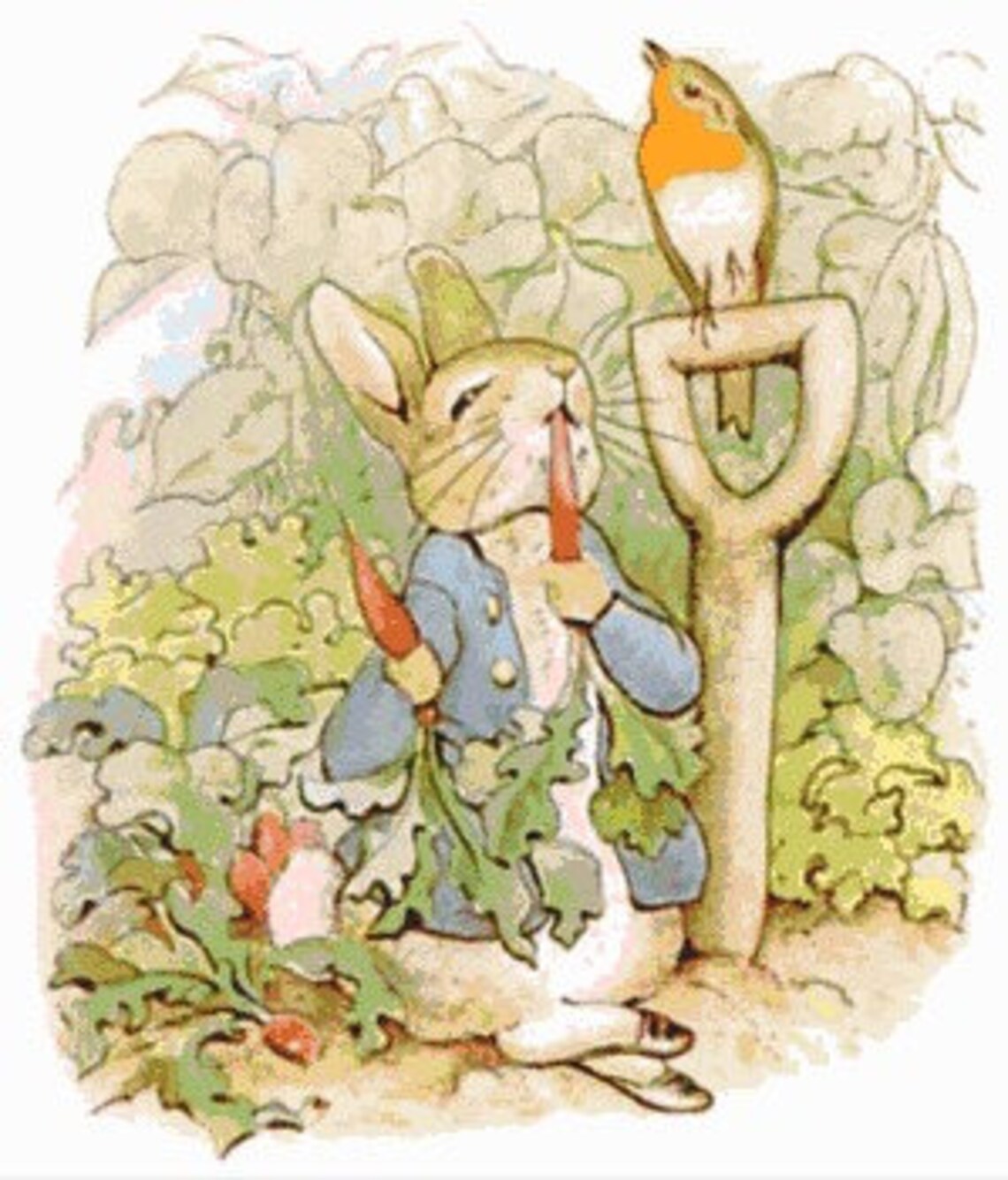 Peter Rabbit Beatrix Potter Cross Stitch Pattern Pdf Format - Etsy