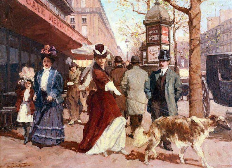 Grand Boulevard - Cross Stitch Pattern, Pdf Format, Delivered by Email ...