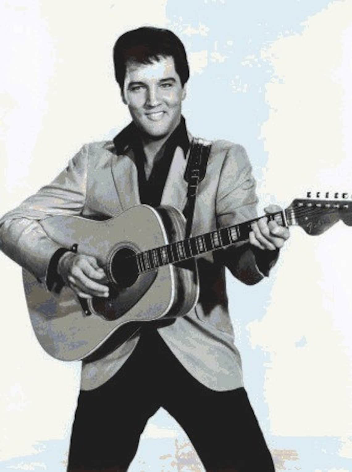 Elvis Presley II Cross Stitch Pattern Pdf Format - Etsy