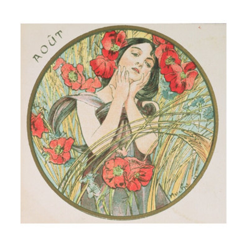 August Cross Stitch Pattern Pdf Format - Etsy