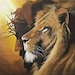 The Lion of Judah Jesus Christ - Cross Stitch Pattern, Pdf Format ...