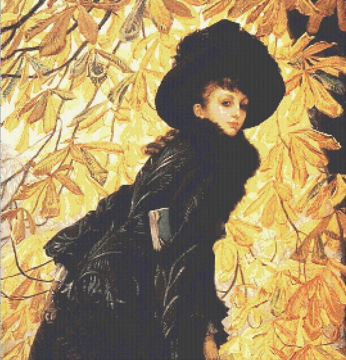 October Cross Stitch Pattern Pdf Format - Etsy