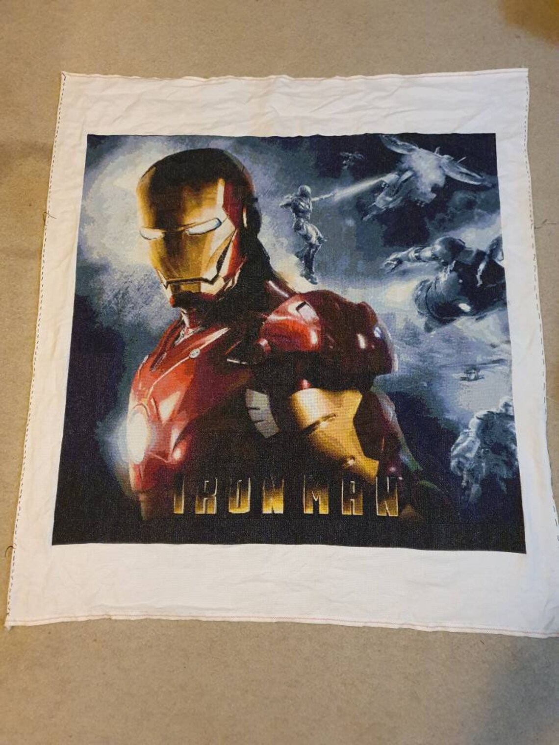 Iron Man Cross Stitch Pattern Pdf Format - Etsy