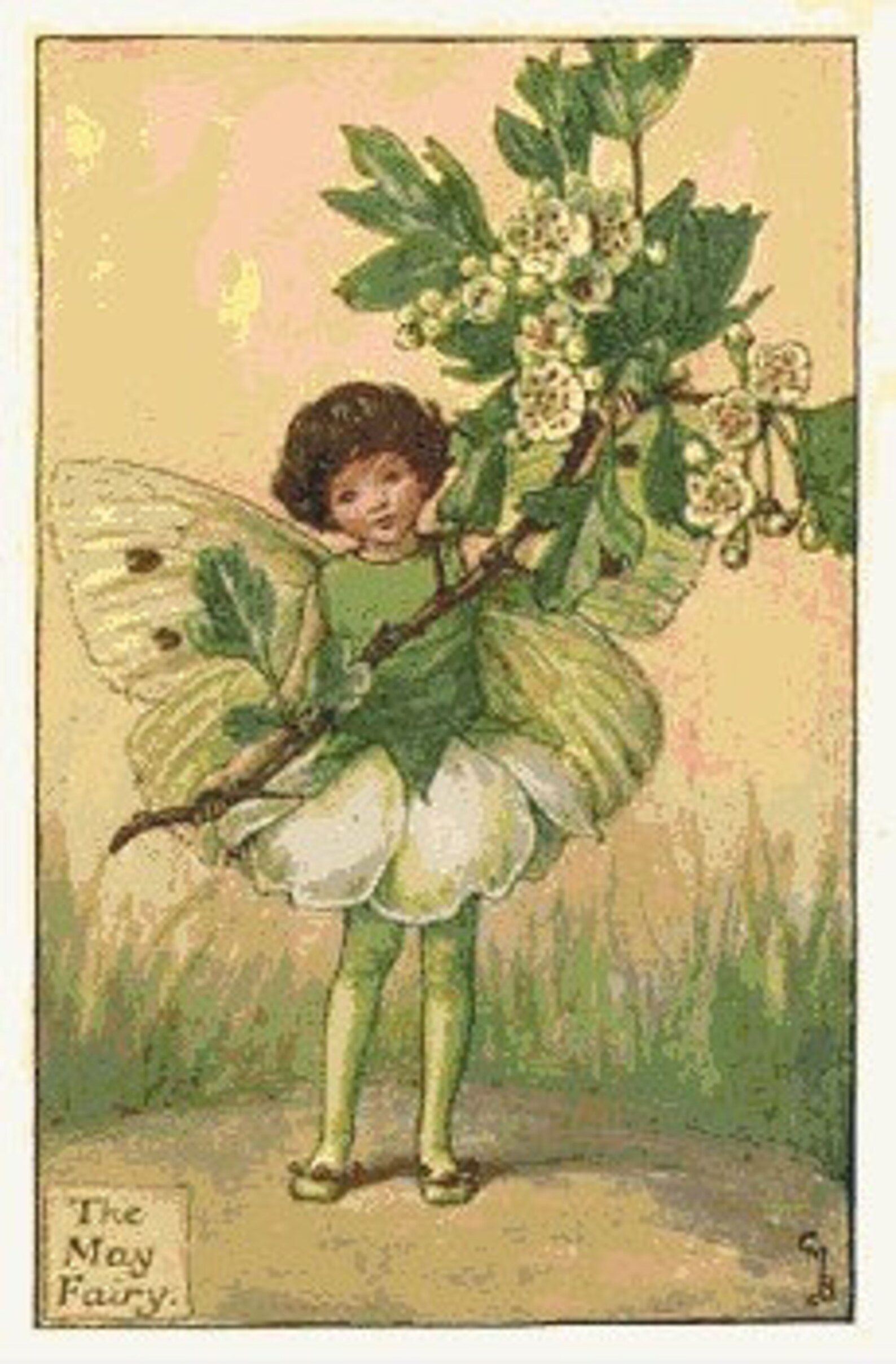 The May Fairy Cross Stitch Pattern Pdf Format - Etsy