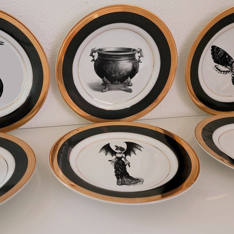 Halloween Plate - Etsy