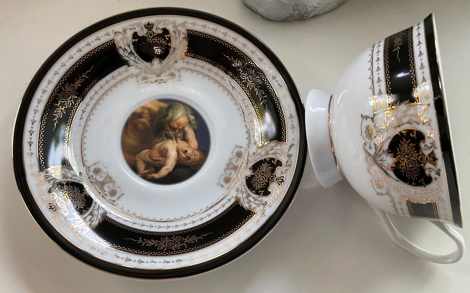 Peter Paul Rubens saturn Devouring His Son Plate - Etsy