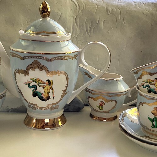 Spring Tea Set - Etsy