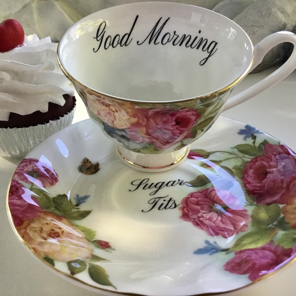 Vulgar Tea Set - Etsy