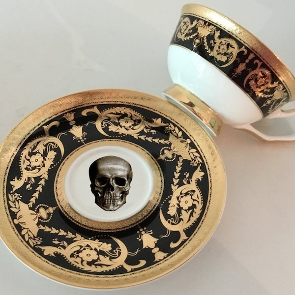 Skull China Set - Etsy