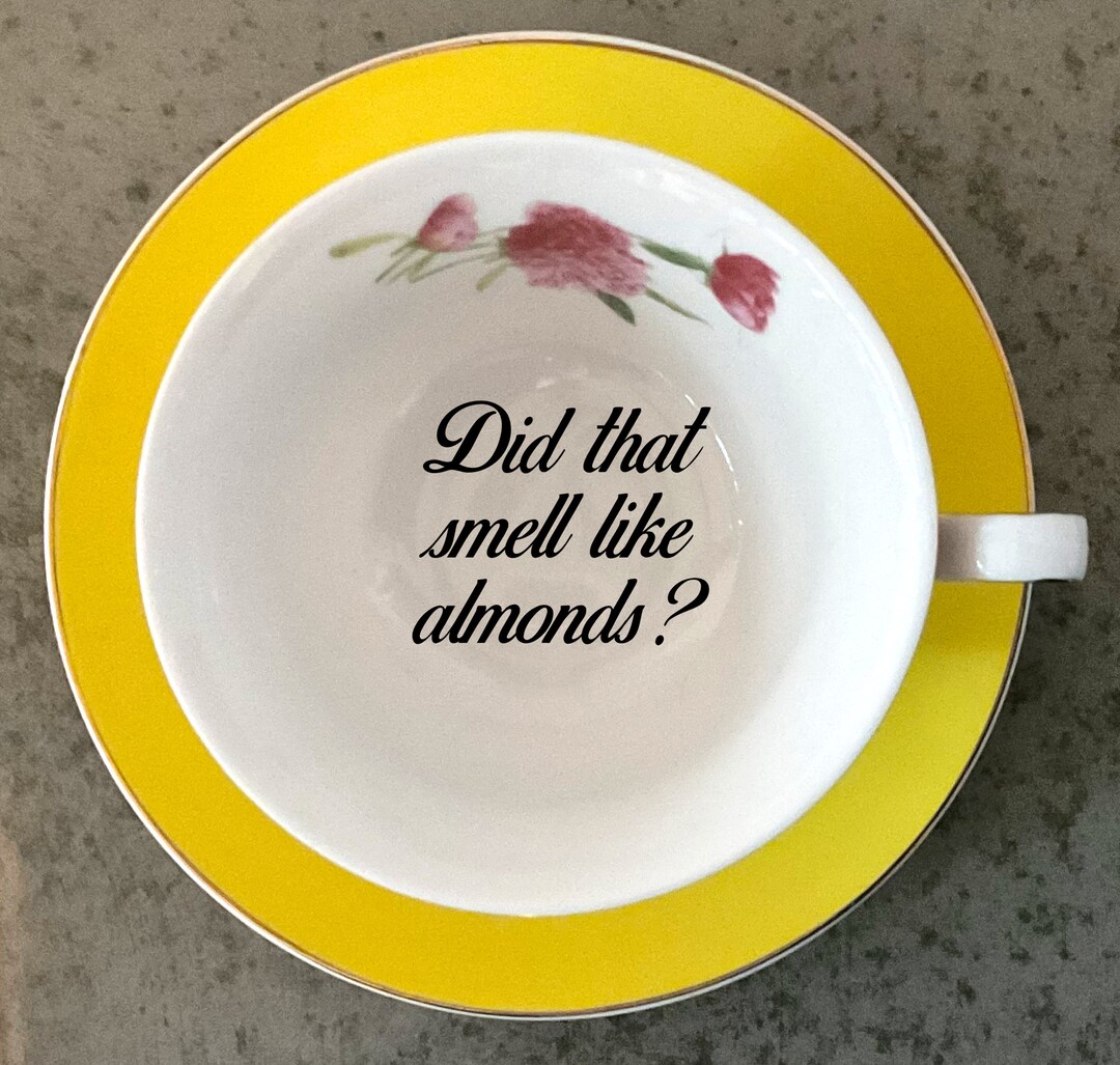 Yellow Rude Teacup and Saucer Set With Spoon, 8 Ounces. Porcelain. - Etsy