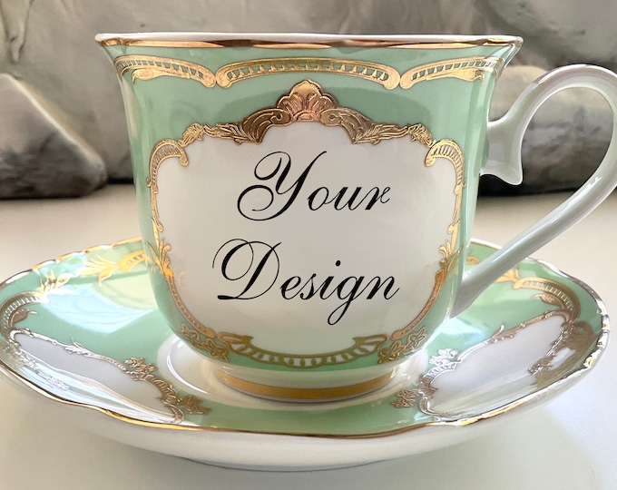 Tea Cup | Personalized Tea Cup | Custom Tea Cup | Tea Lover Gift ...
