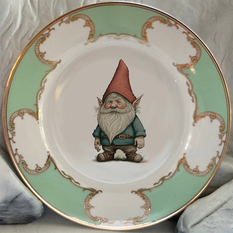 Gnome Plates - Etsy