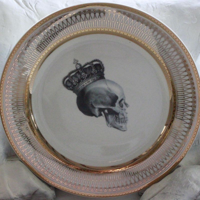 Skull Dinnerware - Etsy