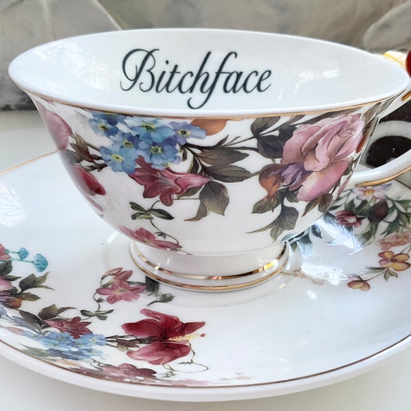 Insult Teacup - Etsy