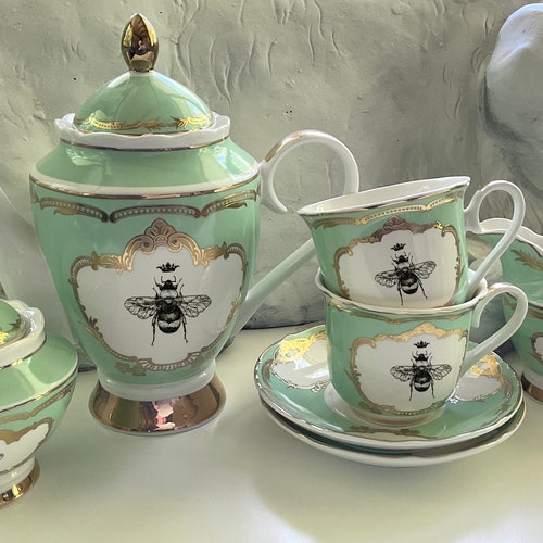 Spring Tea Set - Etsy
