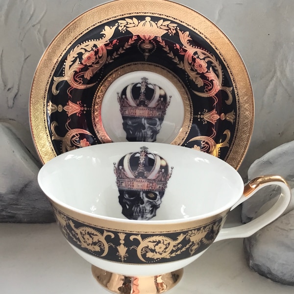 Skull China Set - Etsy