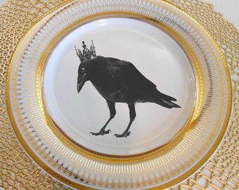 Crow Plate - Etsy