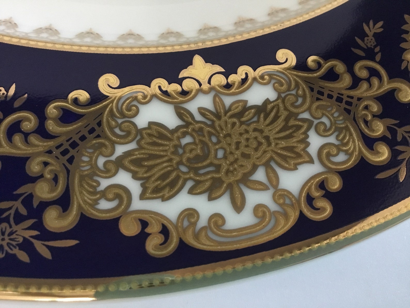 FREE Shipping-stunning Raised Blue and Gold Merman Plate 3 - Etsy