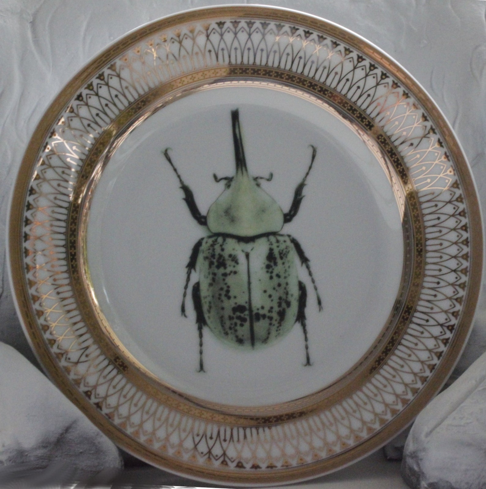 Gold Bug / Insect Plates Beetle Plates Bug Dishes Bug - Etsy Canada