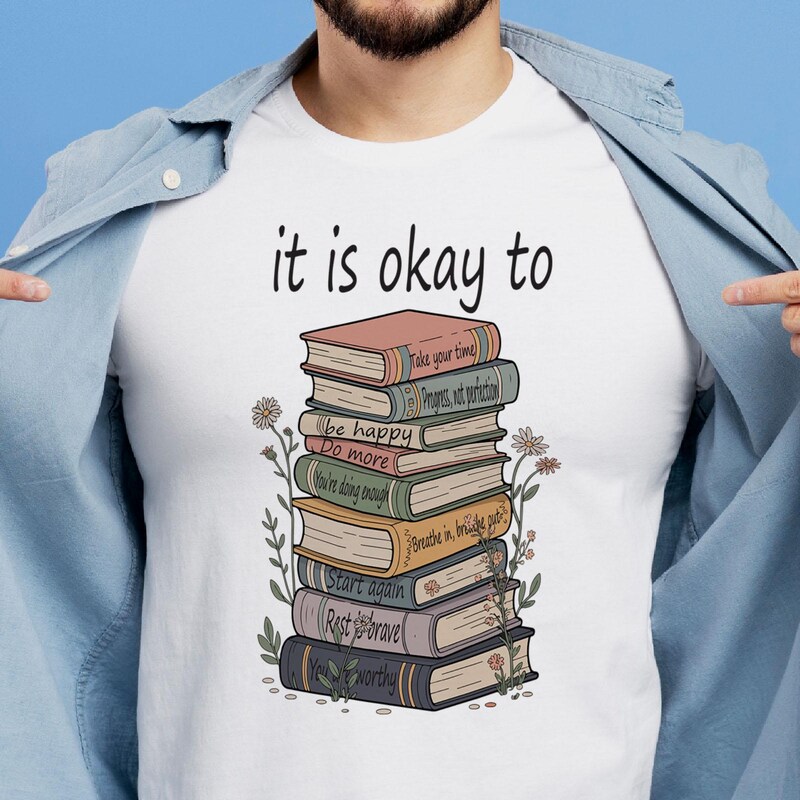 Motivational Book Stack - Etsy