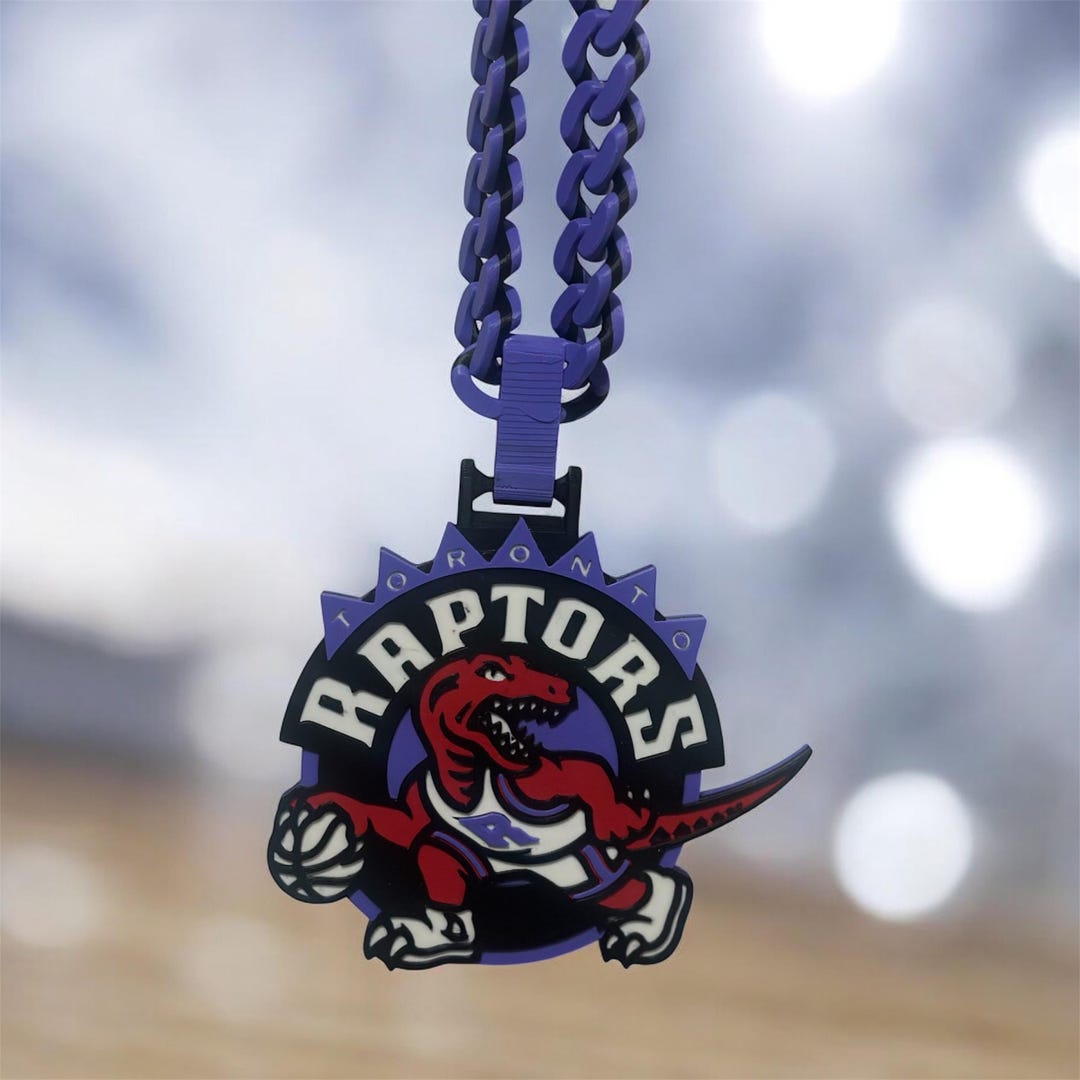 Toronto Raptors Hype Plastic Chain Style Necklace – Custom 3D Printed ...
