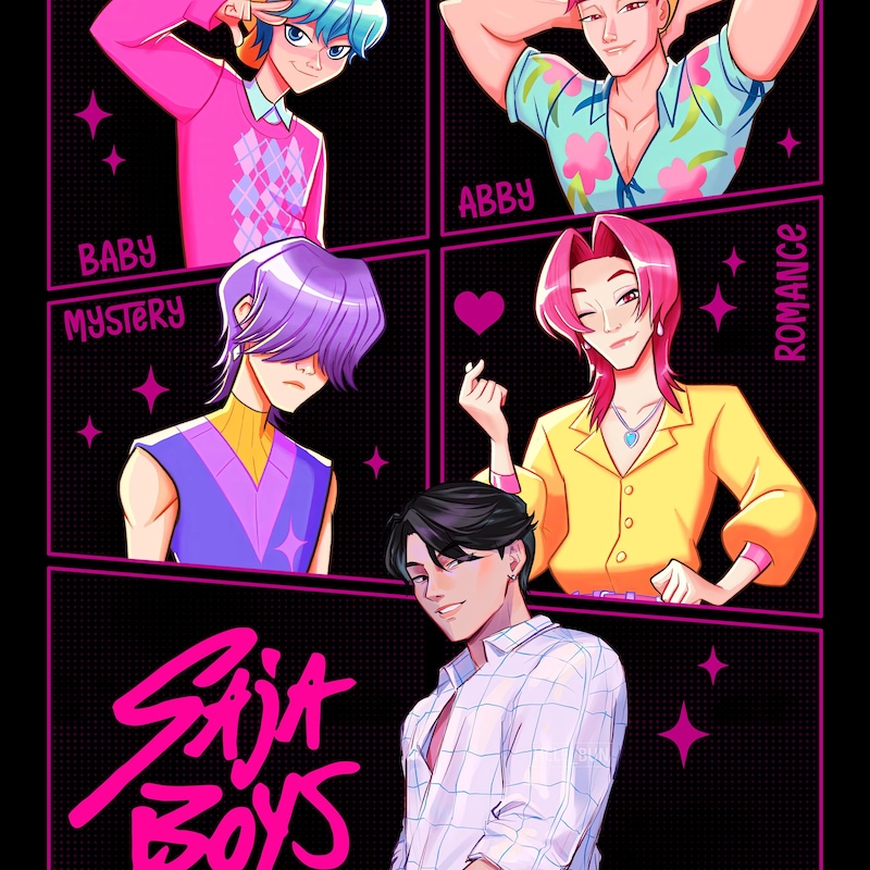 Saja Boys Svg - Etsy