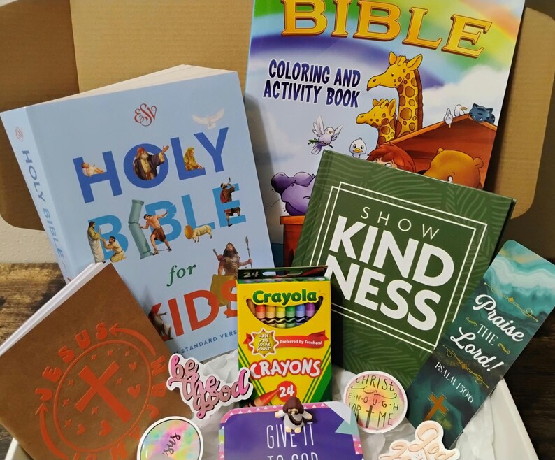 Children's Bible Gift Box for Ages 6-10 - Etsy