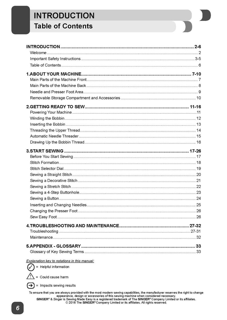 Singer 3342 Sewing Machine Instruction Manual PDF | English French ...