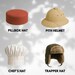 Hat Types Illustrated Guide – Fashion Chart | 30+ Hats PDF - PNG - SVG ...