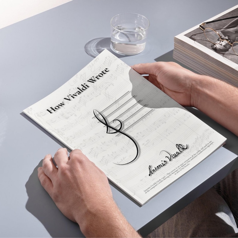 Historic Composer Poster Bundle – Vintage Treble Clef & Signature Wall ...