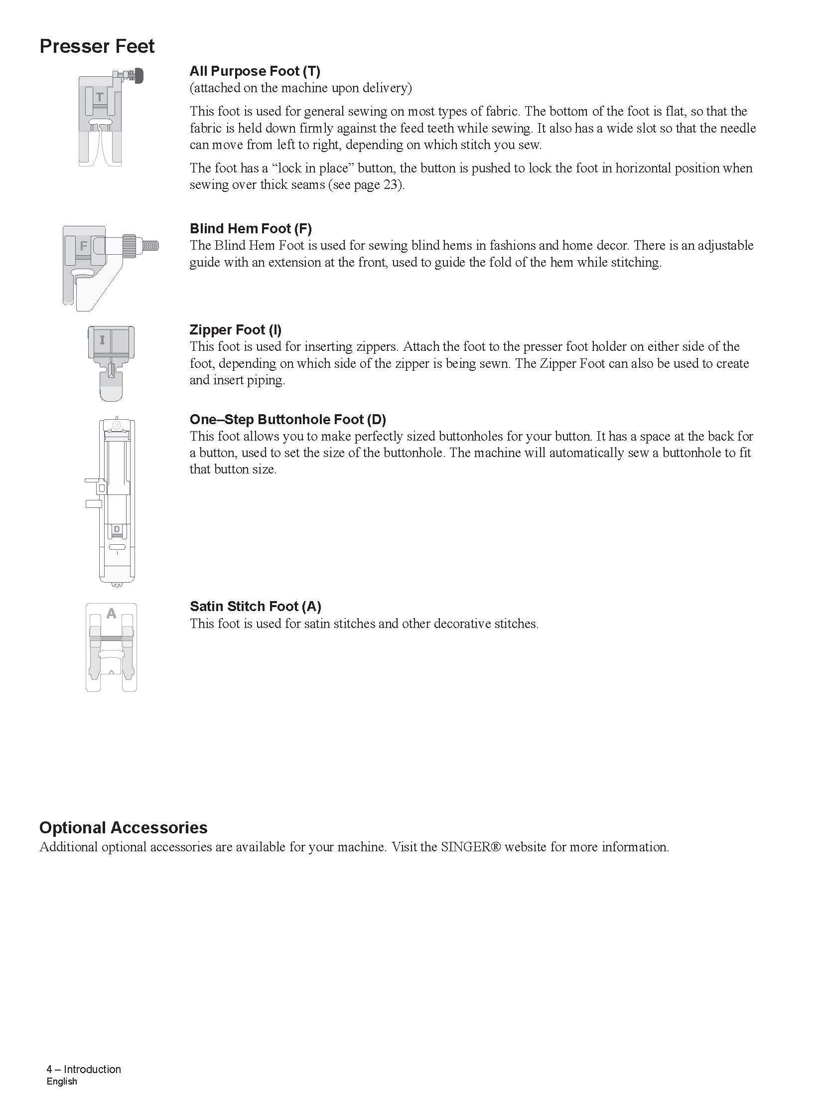 Singer HD6600C HD6605C Heavy Duty Instruction Manual PDF | Owner’s ...