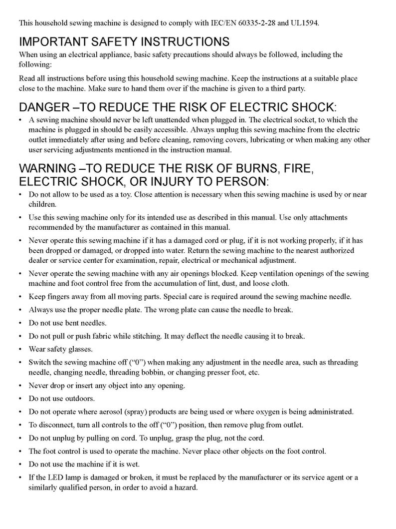 Singer HD6600C HD6605C Heavy Duty Instruction Manual PDF | Owner’s ...