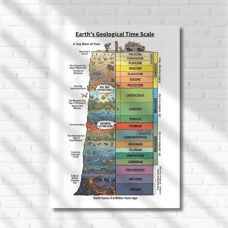 Science Poster Geology - Etsy
