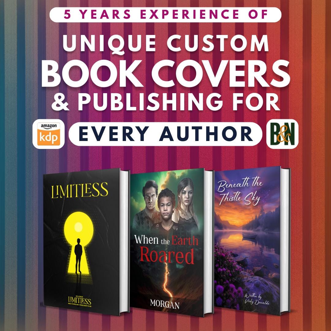 Custom Amazon KDP Book Cover Design: Professional Service - Etsy Canada