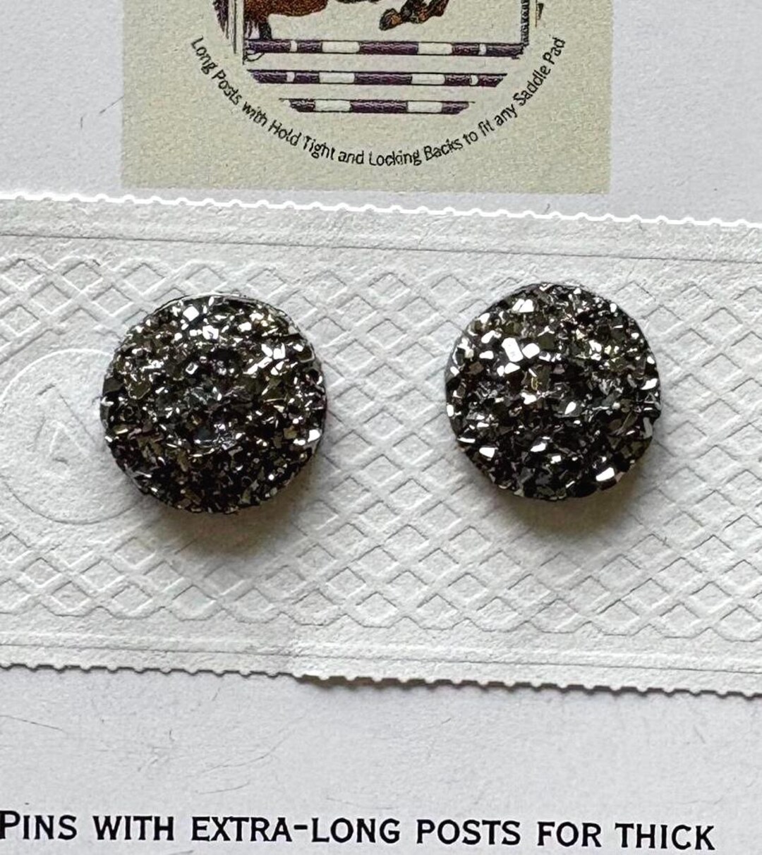 Horse Show Number Pins: Long Spots Jumper Saddle Pad Pins - Etsy