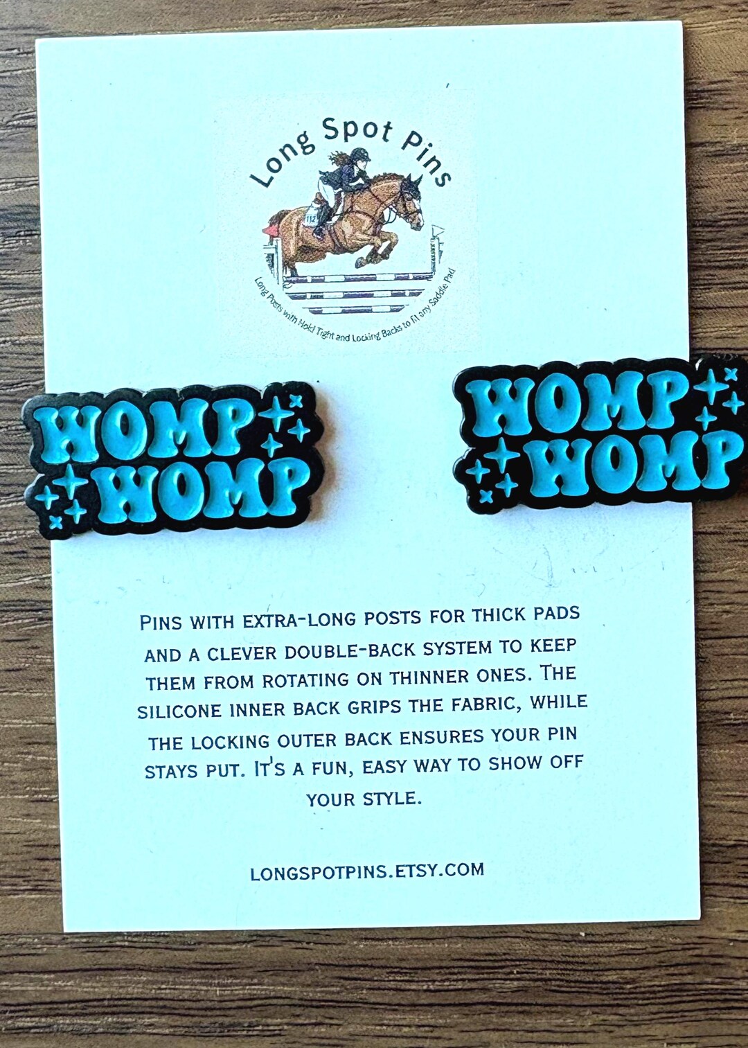 Horse Show Number Pins: Long Spots Jumper Saddle Pad Enamel Pins - Set ...