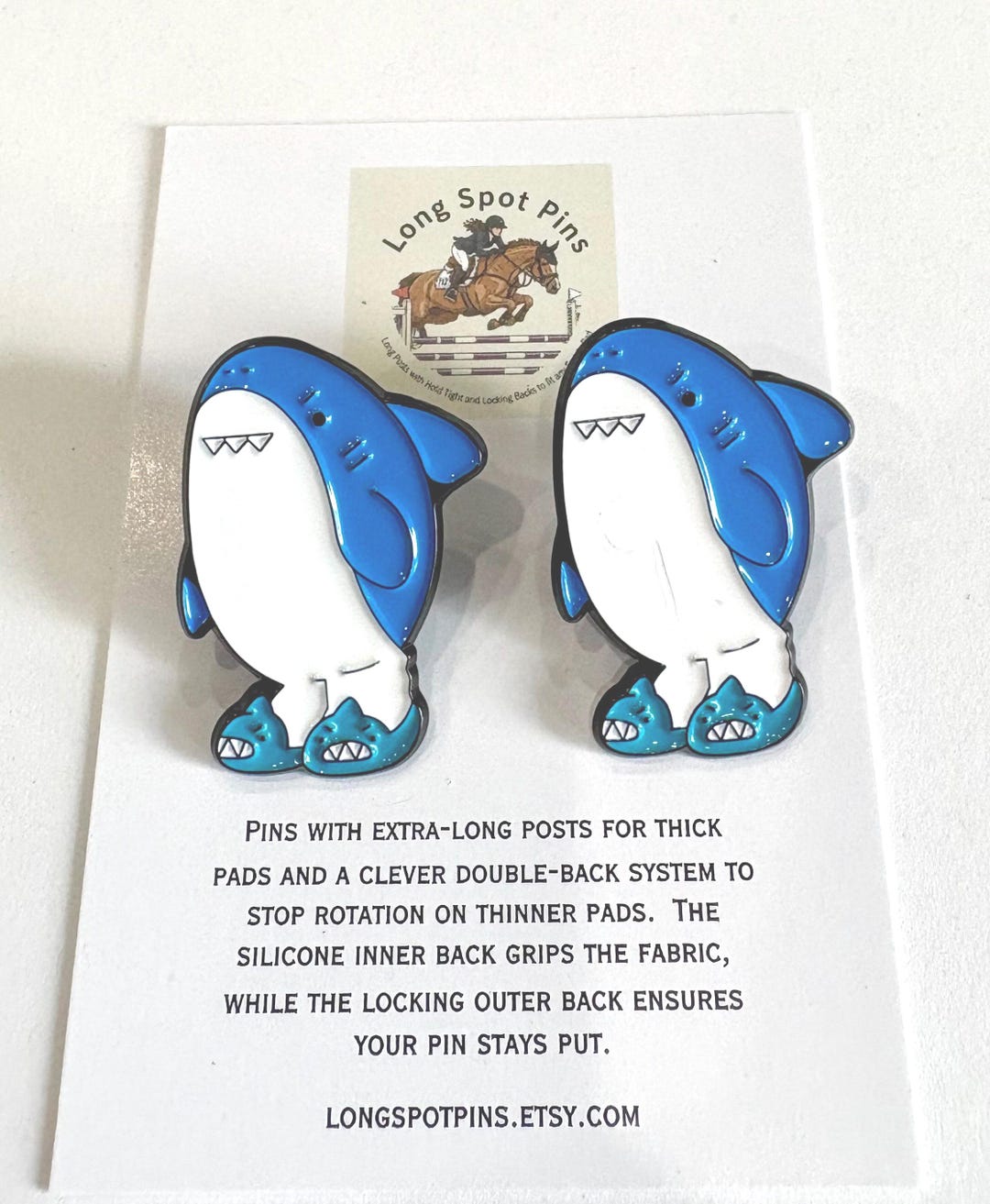 Horse Show Number Pins: Long Spots Jumper Saddle Pad Enamel Pins - Set ...