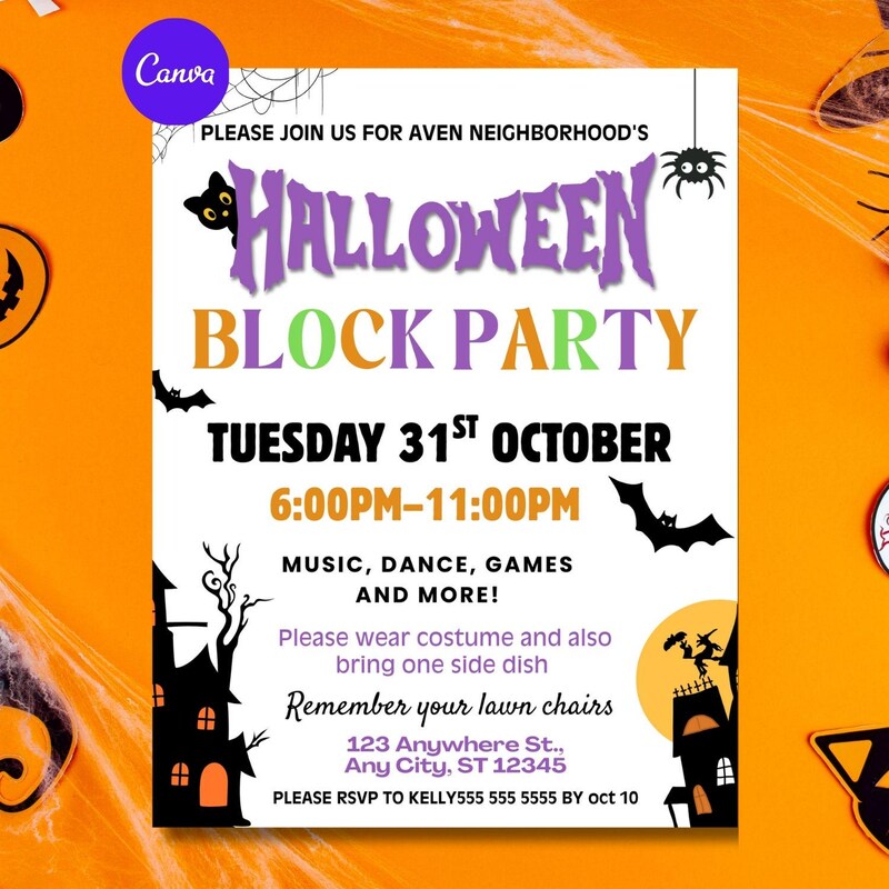 Halloween Blocks - Etsy