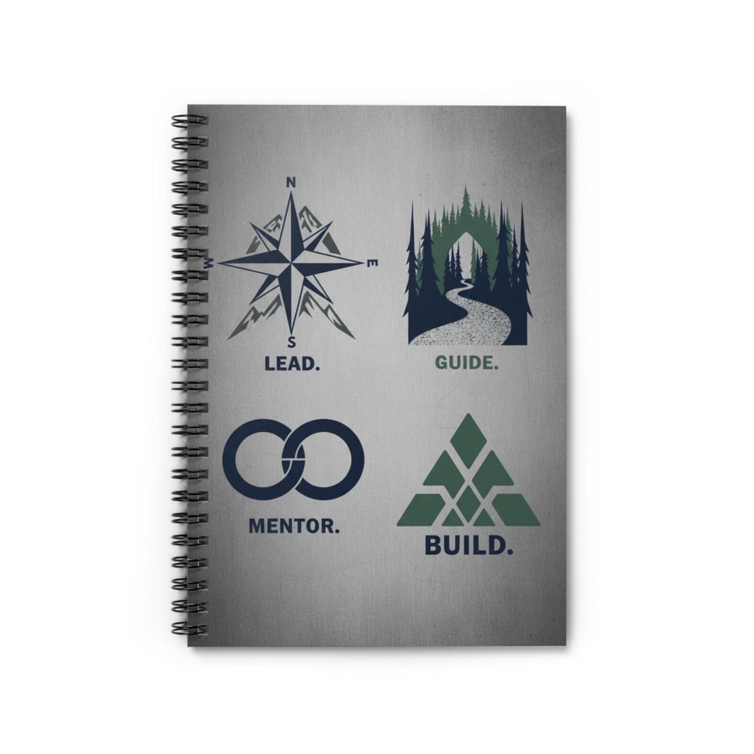 Lead Guide Mentor Build Spiral Notebook | Ruled Line Journal - Etsy