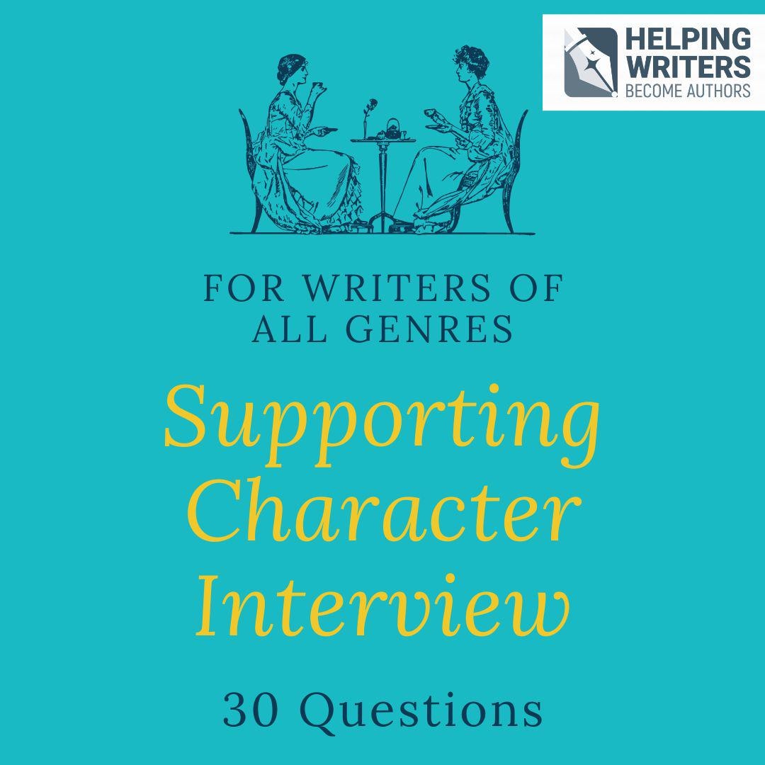 Supporting Character Interview Worksheet – Side Character Development ...