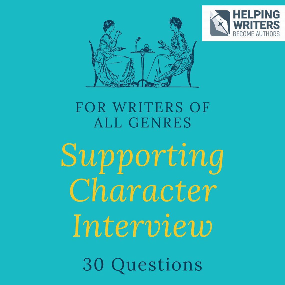 Supporting Character Interview Worksheet – Side Character Development ...