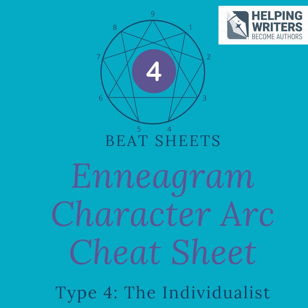 Enneagram Type 4 (the Individualist) Cheat Sheet – Positive & Negative ...