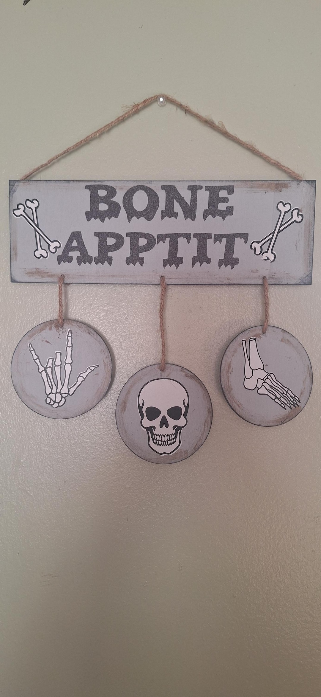 Creepy Halloween Sign - Etsy