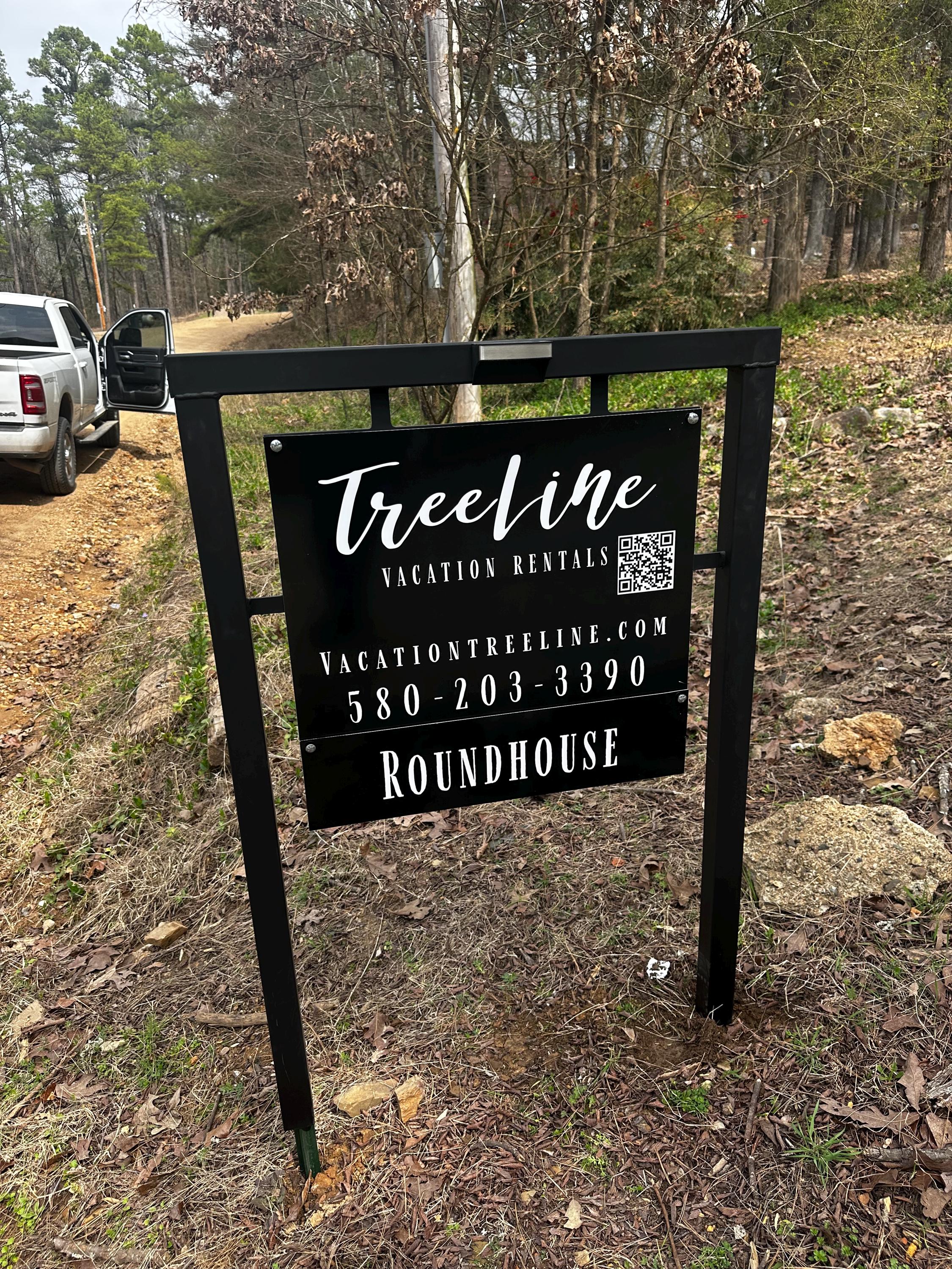Custom Metal Cabin Road Sign | Outdoor | Vacation Rental | Business and ...