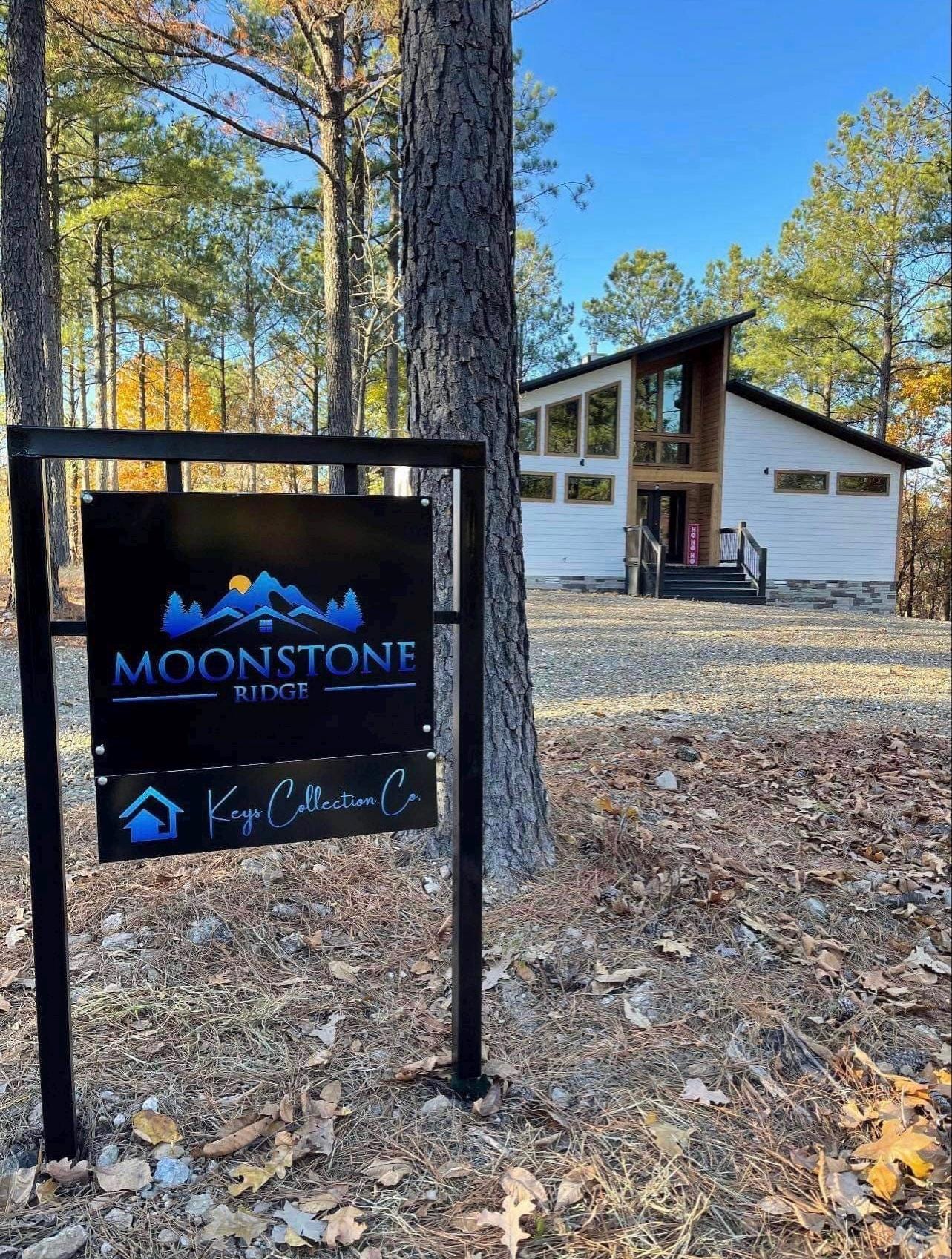 Custom Metal Cabin Road Sign | Outdoor | Vacation Rental | Business and ...