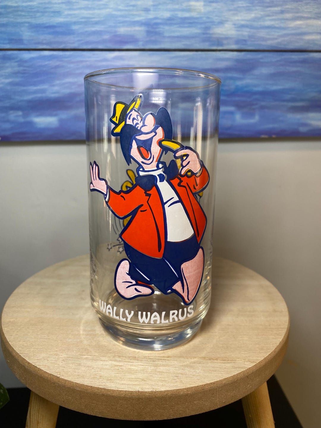 Vintage Walter Lantz Double Character Glass – Homer Pigeon & Wally ...