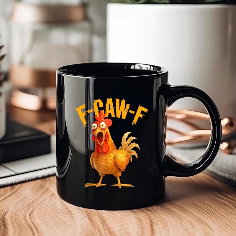 F Caw F Coffee Cup - Etsy